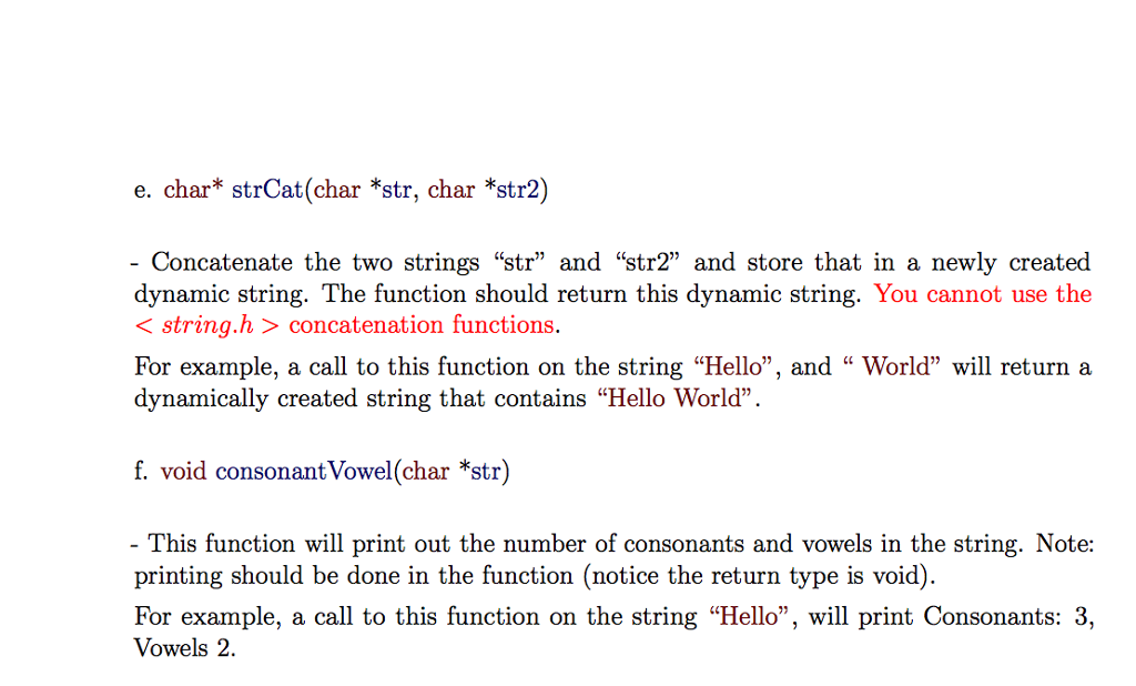 Solved 1. String Utilities In this exercise you will | Chegg.com