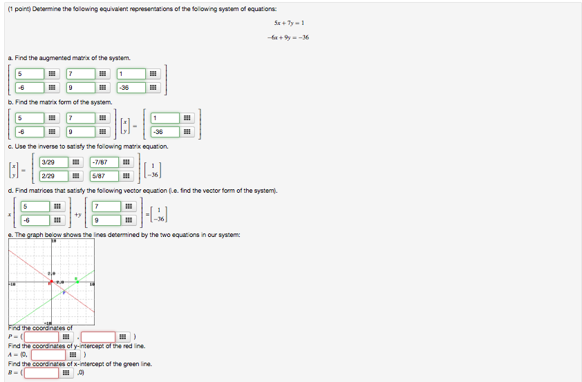 Solved Determine the following equivalent representations of | Chegg.com