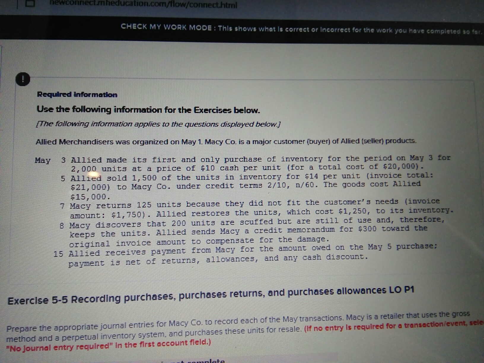 Solved newconnectariheducation.com/flow/connect.html CHECK | Chegg.com