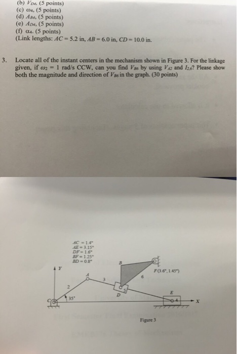 Solved Locate all of the instant centers in the mechanism | Chegg.com
