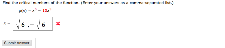 Solved: Find The Critical Numbers Of The Function. (Enter ... | Chegg.com