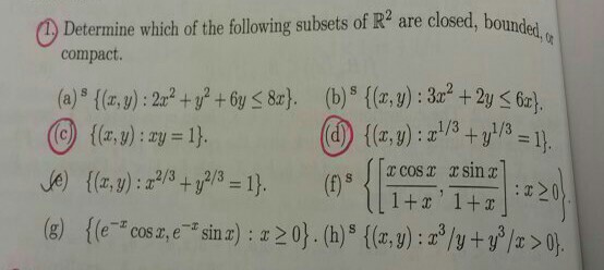 Solved ( Determine which of the following subsets of R2 are | Chegg.com