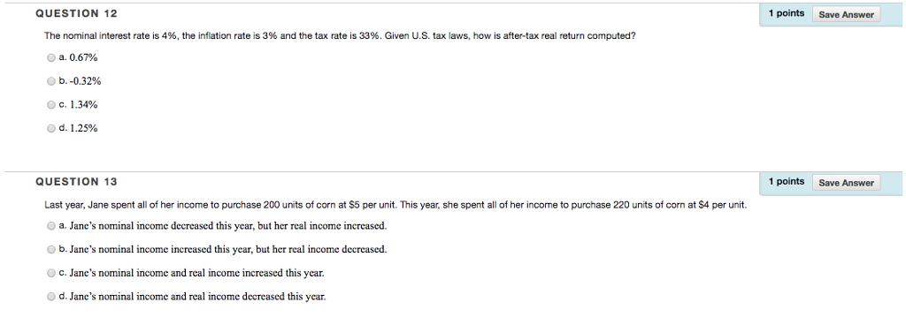 Solved QUESTION 8 1 points Save Answer Based on the quantity | Chegg.com