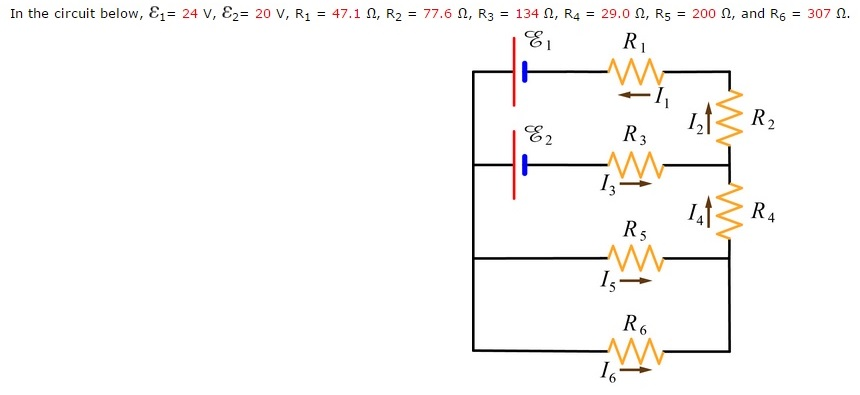 Solved Using Kirchhoff's rules, find the current through | Chegg.com