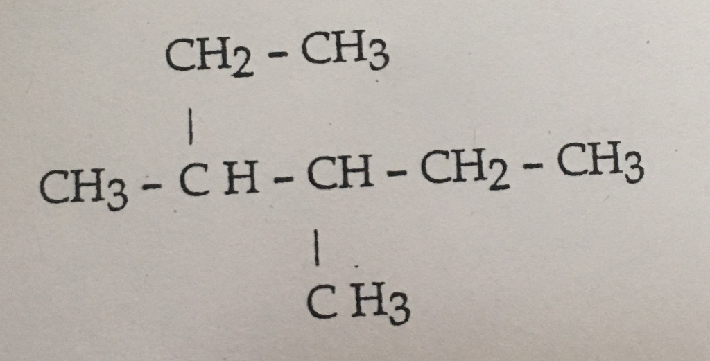 Solved CH2 CH3 CH3 CH - CH- CH2 CH3 CH3 | Chegg.com