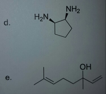 Solved classify the following as chiral and achiral. | Chegg.com