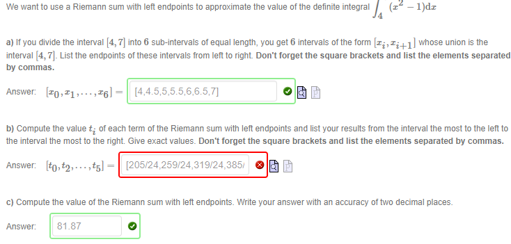 Solved We want to use a Riemann sum with left endpoints to | Chegg.com