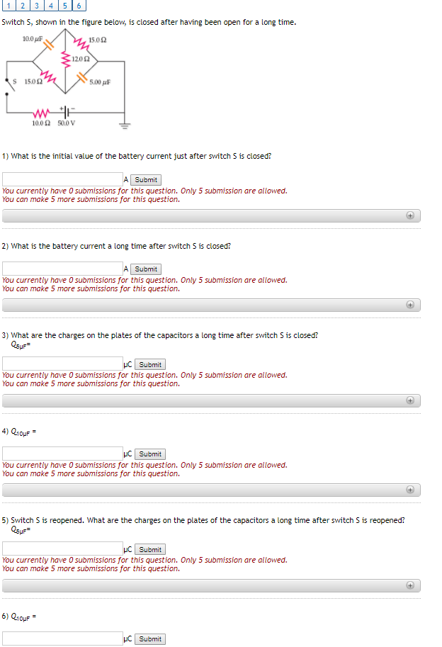 Solved 1 2 3 4 56 Switch S Shown In The Figure Below Is Chegg solved-1-2-3-4-56-switch-s-shown-in-the-figure-below-is-chegg