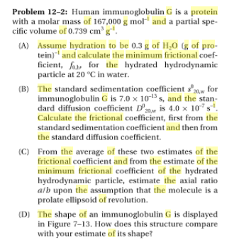Solved Determination of partial specific volume. The | Chegg.com