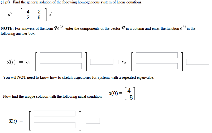 Solved Find the general solution of the following | Chegg.com
