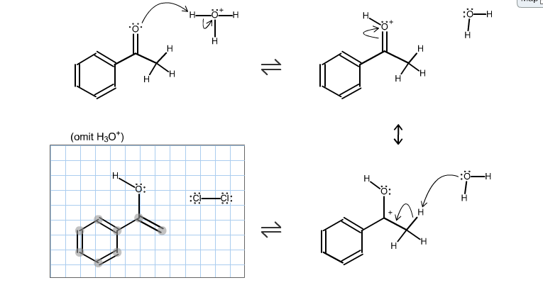 Solved Complete the mechanism for the reaction between | Chegg.com