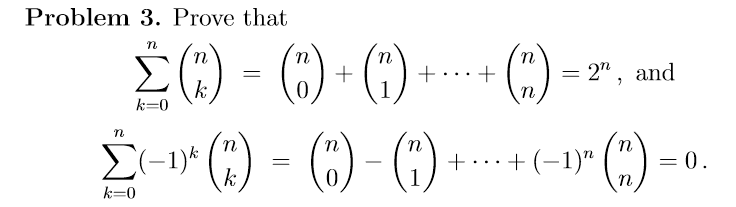 Solved Problem 3. Prove that | Chegg.com