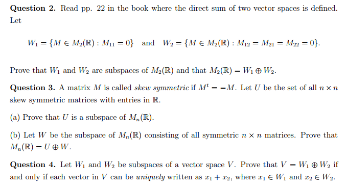 Solved Question 2. Read pp. 22 in the book where the direct | Chegg.com