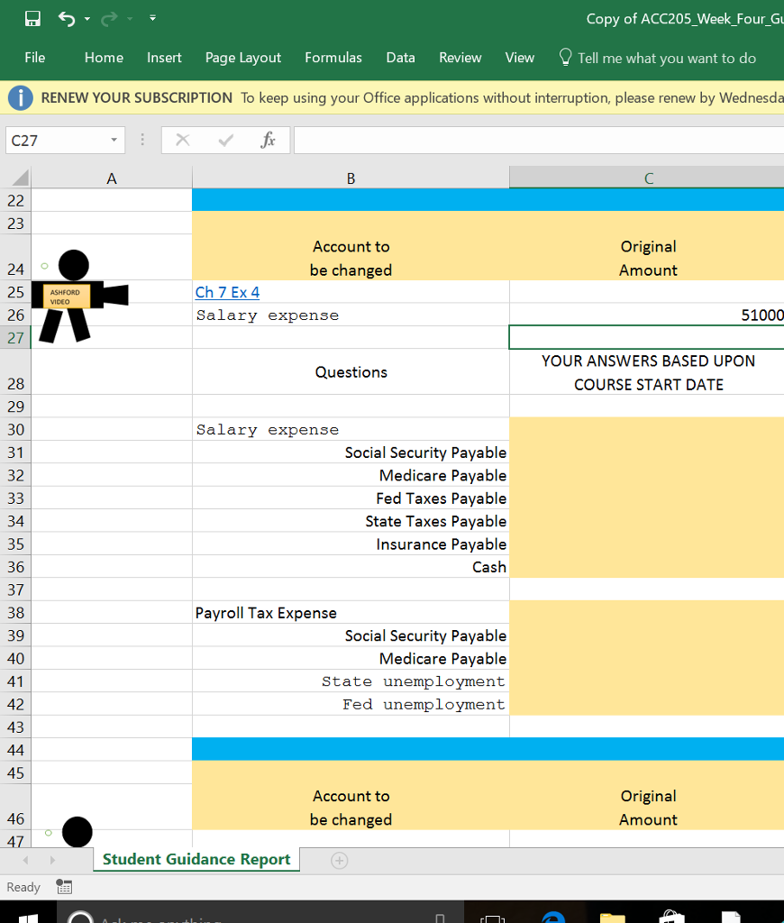 Solved Chapter Seven, Exercises 2 and 4 Payroll | Chegg.com