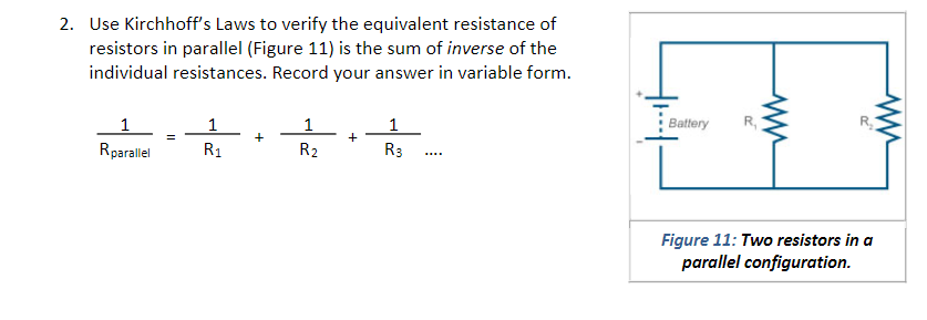 Solved Use Kirchhoff's Laws to verify the equivalent | Chegg.com