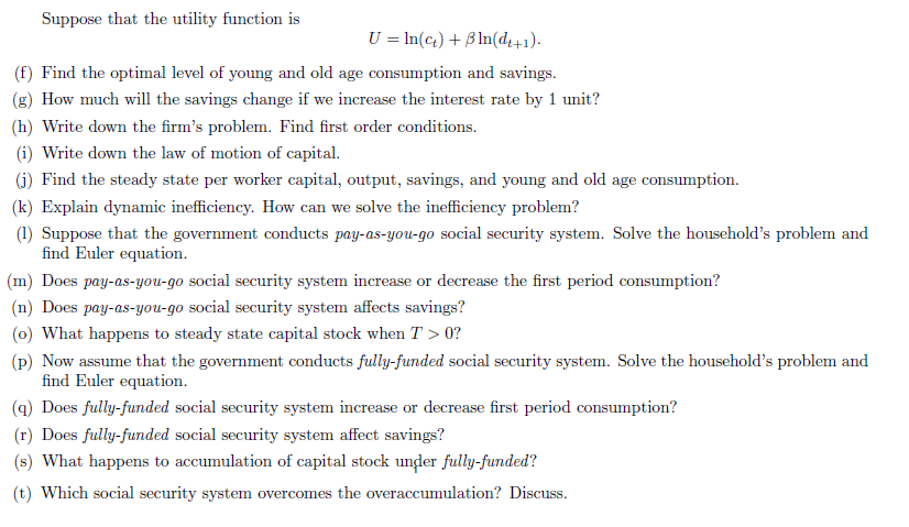 Solved: 1. (short Essays) Explain The Following Concepts I... | Chegg.com