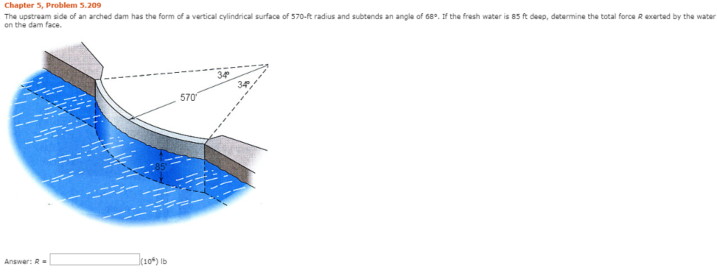 Solved Chapter 5, Problem 5.209 The upstream side of an | Chegg.com