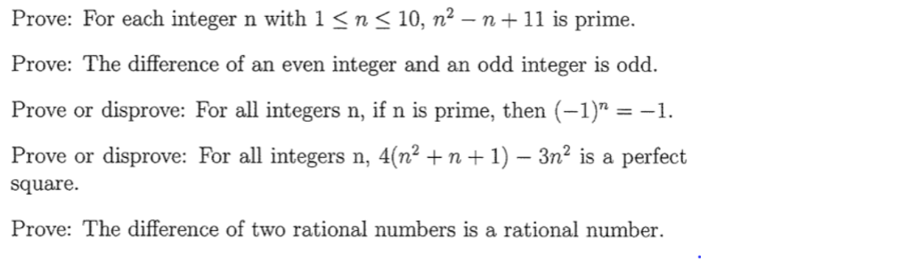 Solved Prove For Each Integer N With 1 Sn 10 N2 N 11 Is