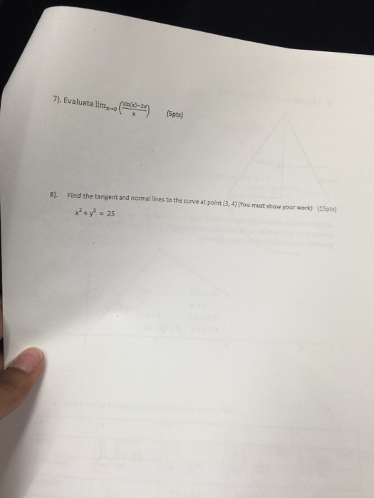 Solved Evaluate lim_x rightarrow0(sin(x) - 2x/x) Find the | Chegg.com