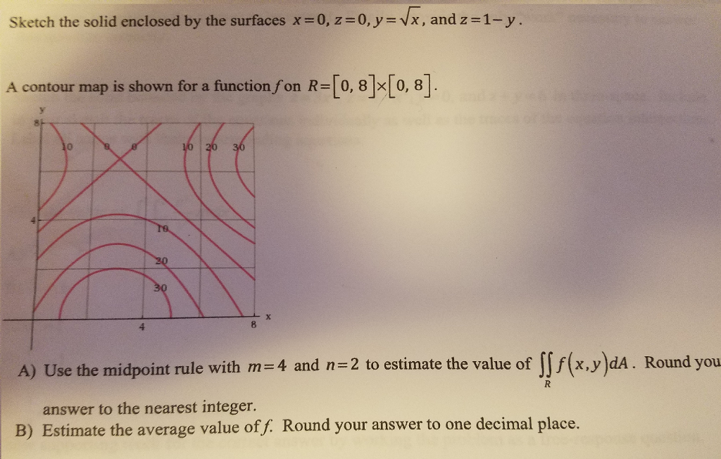 Solved Sketch The Solid Enclosed By The Surfaces X 0 Z0y