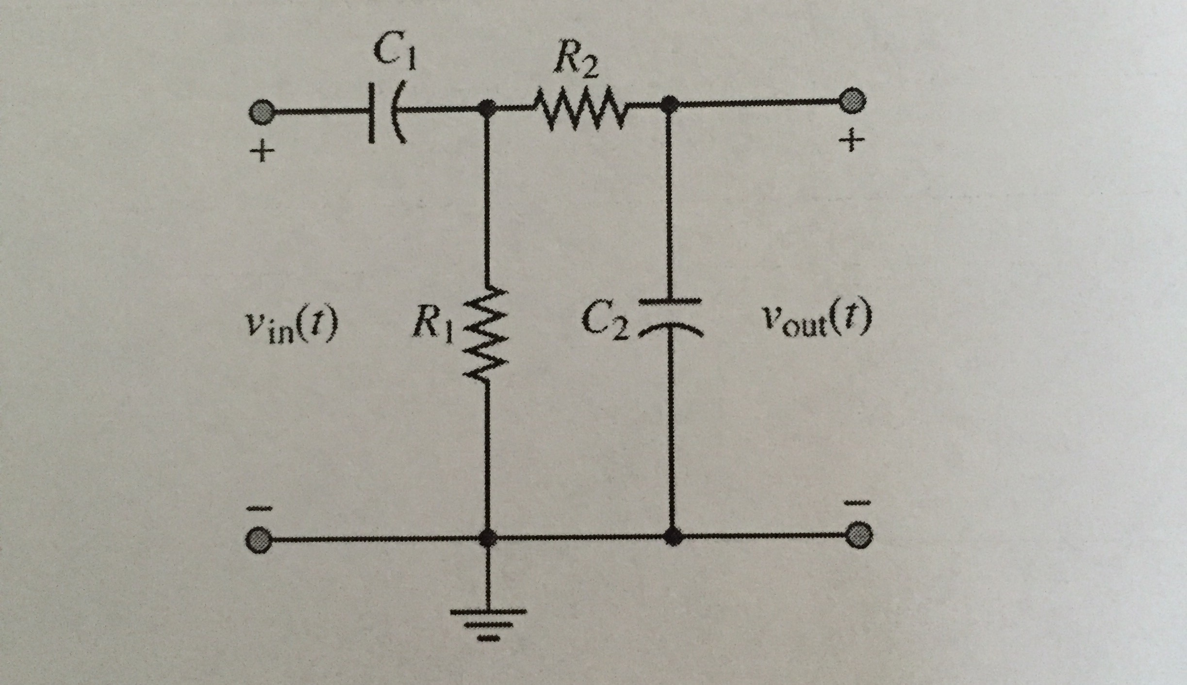 Solved For the circuits shown below, give expression of | Chegg.com