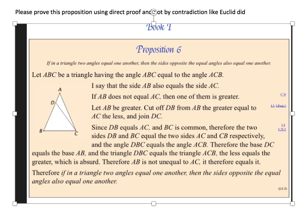 Solved Prove this proposition using direct proof and by | Chegg.com