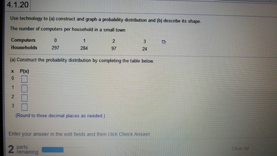 Solved Use technology to (a) construct and graph a | Chegg.com