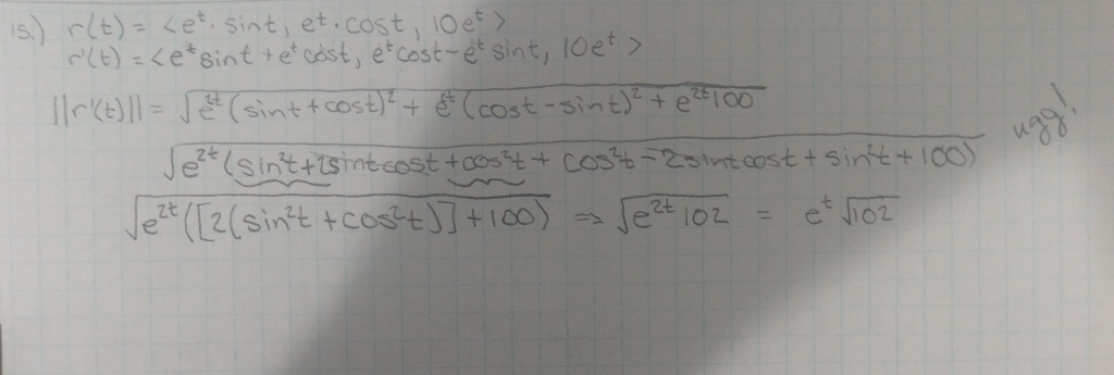 Solved Find An Arc Length Parametrization Of