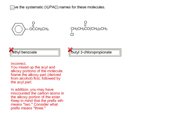 Solved the systematic (IUPAC) names for these molecules. | Chegg.com