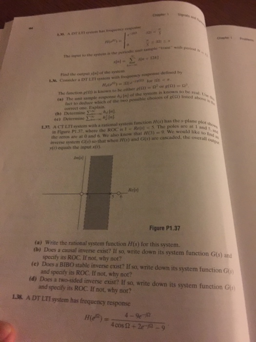 Solved A DT LTI system has frequency response the input to | Chegg.com