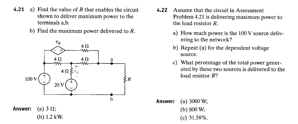 Solved 4 15 A Use A Series Of Source Transformations To