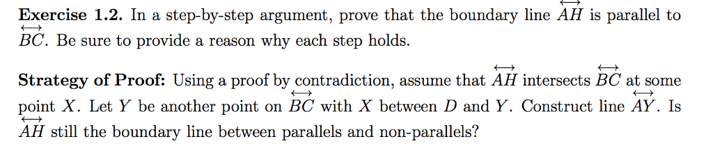Solved Exercise 1.2. In a step-by-step argument, prove that | Chegg.com