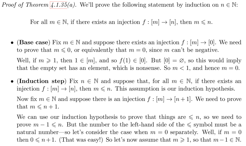 Solved If There Exists A Surjection G [m] [n] Then M
