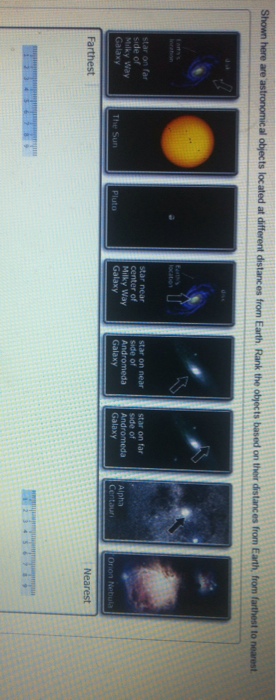 Solved Shown Here Are Astronomical Objects Located At