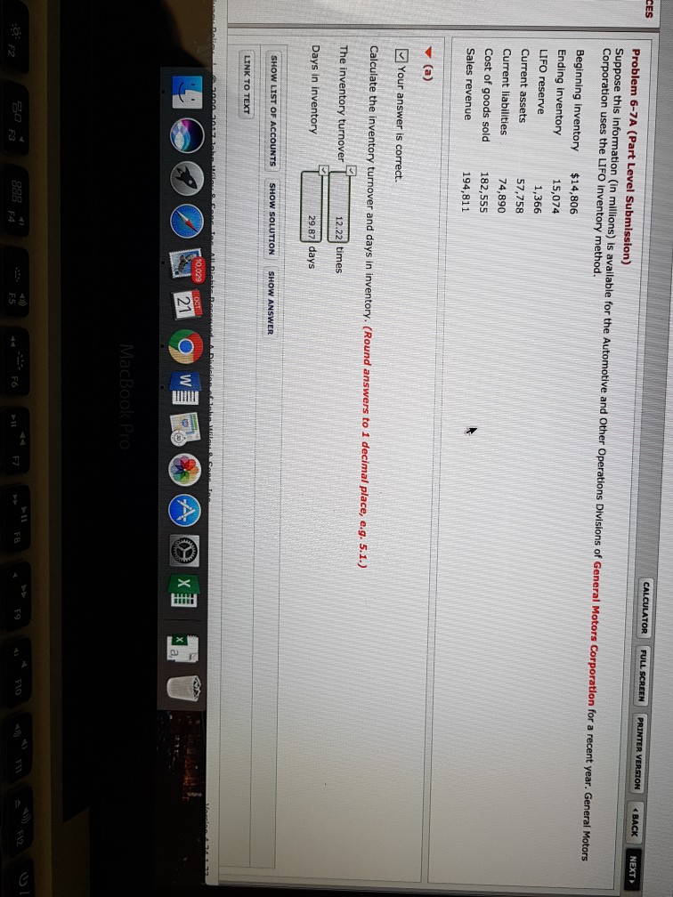 Solved Problem 6-7A (Part Level Submission) Suppose this | Chegg.com