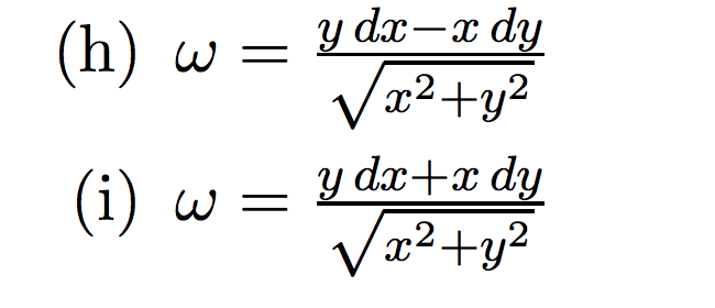 Solved 3. Find the exterior derivative of each differential | Chegg.com
