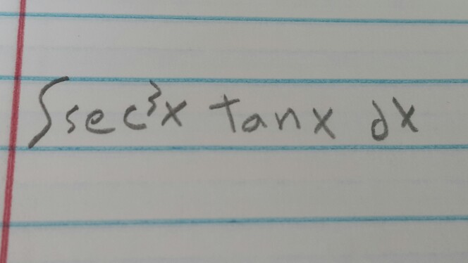 Solved secx an x dx | Chegg.com