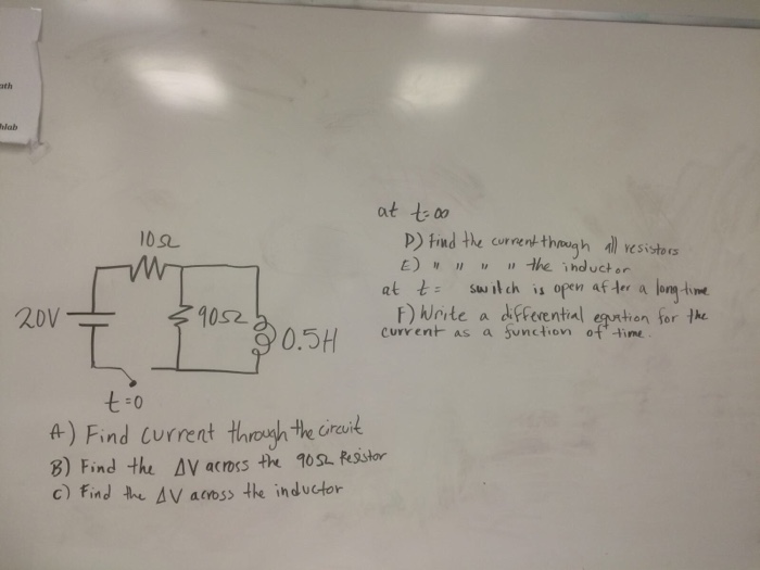 Solved Find current though the circuit find the delta V | Chegg.com
