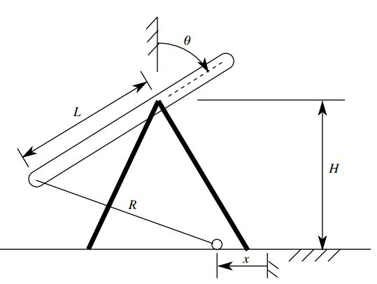 For the parts of the Trebuchet shown, develop | Chegg.com