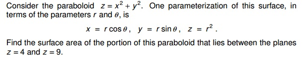 Solved Consider the paraboloid z = x^2 + y^2. One | Chegg.com
