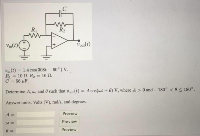 Solved O( 10 Vo (a) Consider the voltage transfer function | Chegg.com