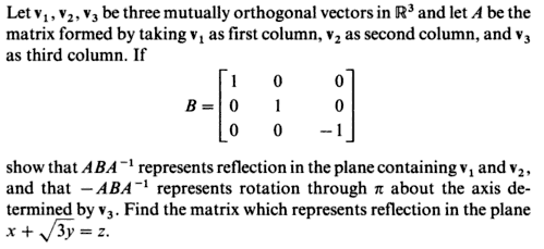 Let v1, v2, v3 be three mutually orthogonal vectors | Chegg.com