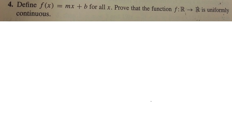 Solved: Define F(x) = Mx + B For All X. Prove That The Fun... | Chegg.com Solved: Define F(x) = Mx + B For All X. Prove That The Fun... | Chegg.com