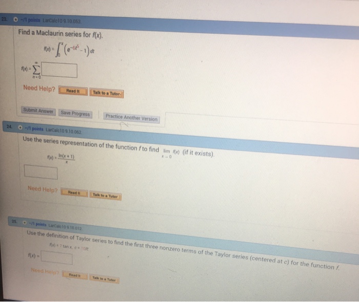 Solved Find a Maclaurin series for f(x). f(x) = | Chegg.com