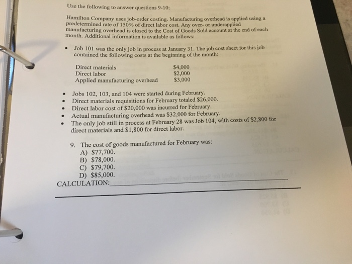 Solved Use the following to answer questions 9-10: Hamilton | Chegg.com Solved Use the following to answer questions 9-10: Hamilton | Chegg.com