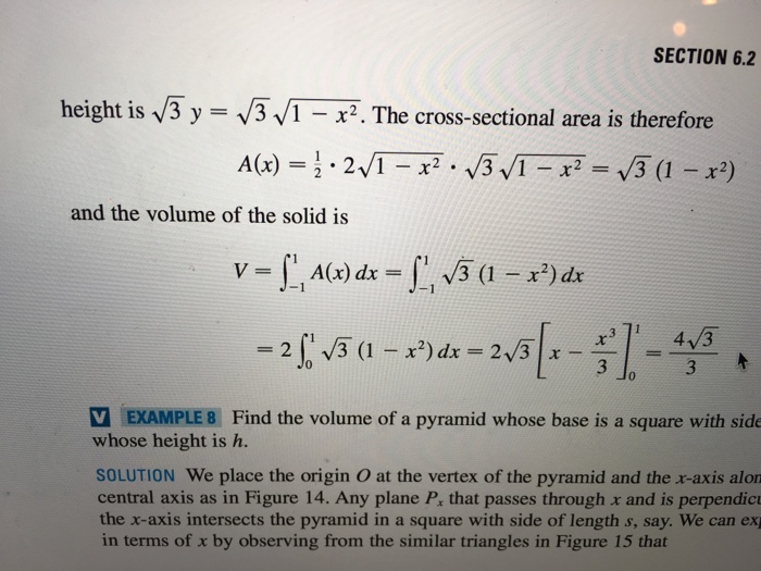 Solved Repeat example 7 but use an isosceles right triangle | Chegg.com