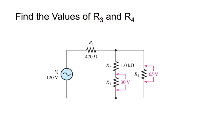 Solved Find the Values of R_3 and R_4 | Chegg.com