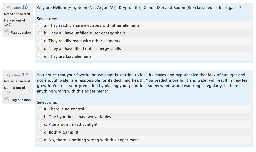 Solved Question 10 What subatomic particle determines which | Chegg.com