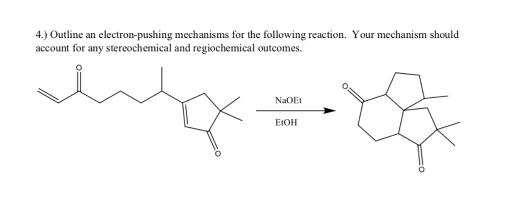 Solved 4.) Outline an electron-pushing mechanisms for the | Chegg.com Solved 4.) Outline an electron-pushing mechanisms for the | Chegg.com