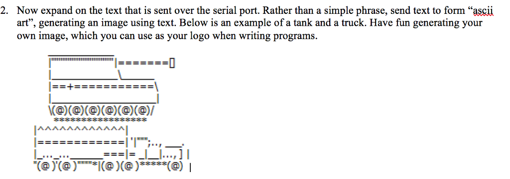 Simple Ascii Art Tank Simple Ascii Art Tank